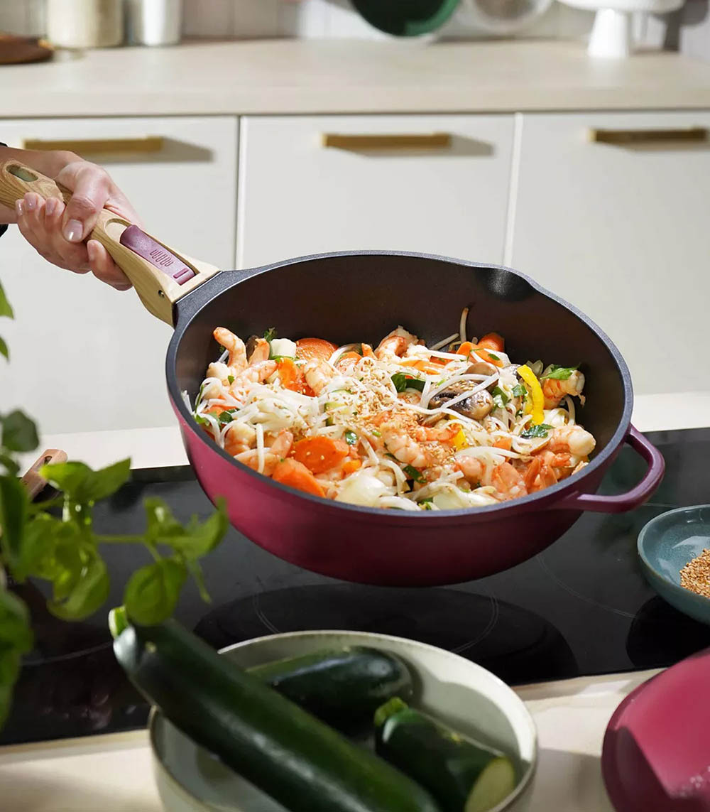 La Fabuleuse poêle 8 en 1 Rubis Cookut - Jane de Boy