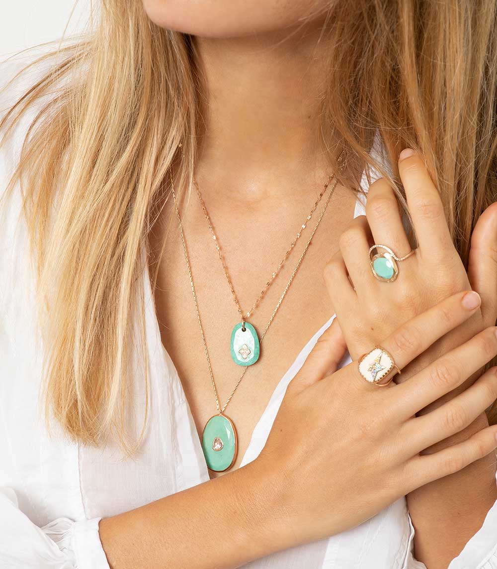 Bague Gaia Turquoise Pascale Monvoisin - Jane de Boy